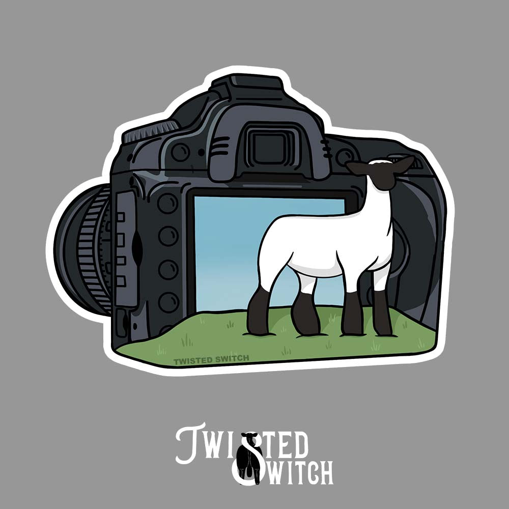 Picture This- Lamb Sticker – Twisted Switch